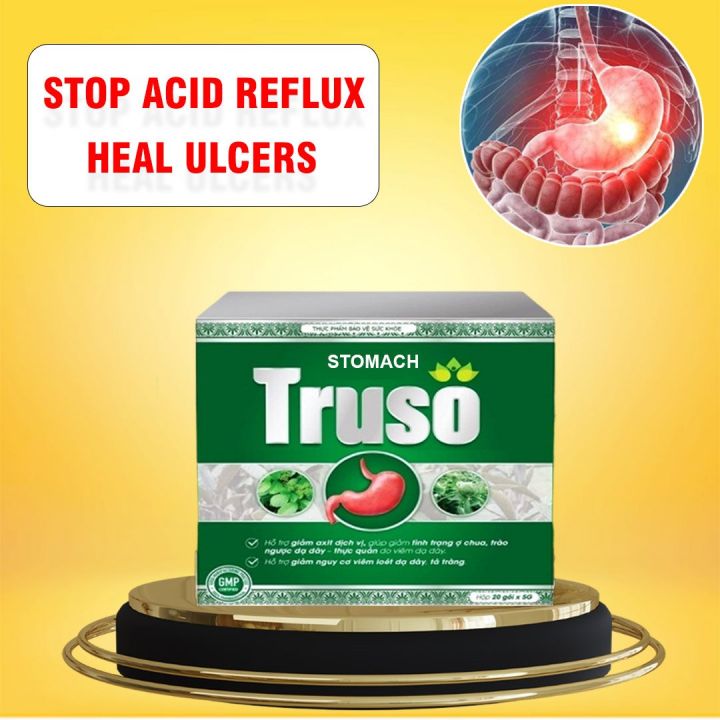 (1 box) Truso Stomach - Supports the treatment of reflux & stomach ...