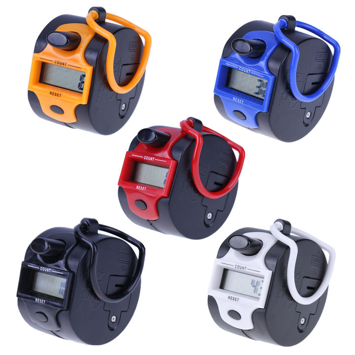 Tally Counter Clicker 5 Digit Number Handheld Manual Digital Counter ...