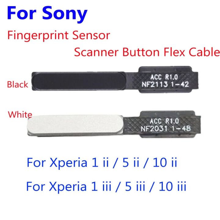 Original Fingerprint Sensor Scanner Button Flex Cable For Sony Xperia 1 ...