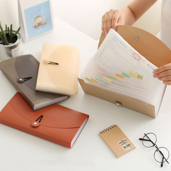 【COD&Ready Stock】Expanding File Folder 13 Pockets Accordion File Folder ...