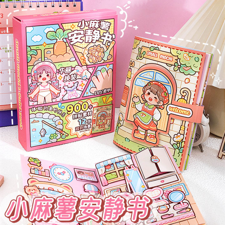 Pek Pelekat Stiker Comel Small Mochi Sticker Activity Journal Cute ...