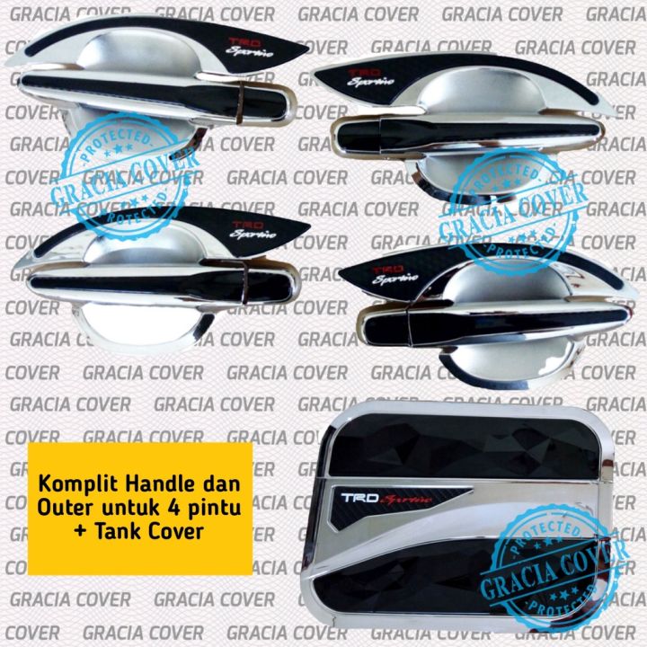 PAKET CALYA / SIGRA COVER HANDLE OUTER + TANK COVER CHROME TRD SPORTIVO ... PAKET CALYA / SIGRA COVER HANDLE OUTER + TANK COVER CHROME TRD SPORTIVO ...