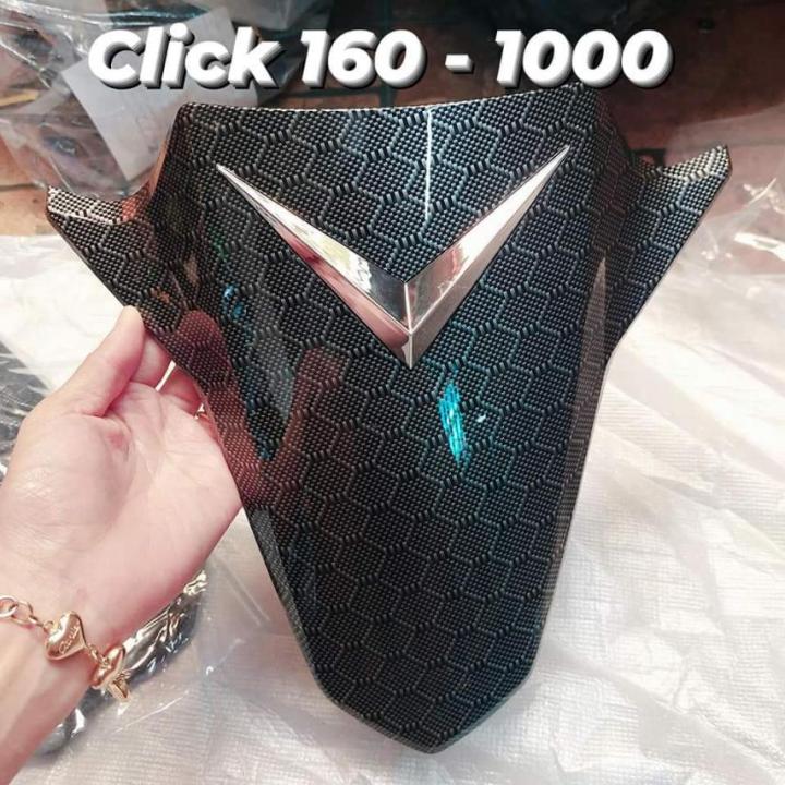 New honeycomb carbon front top cover for Honda Click 160 (Original ...