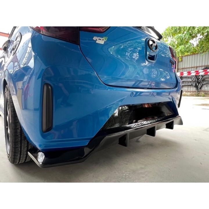 MYVI 2022 FACELIFT REAR DIFFUSER | Lazada