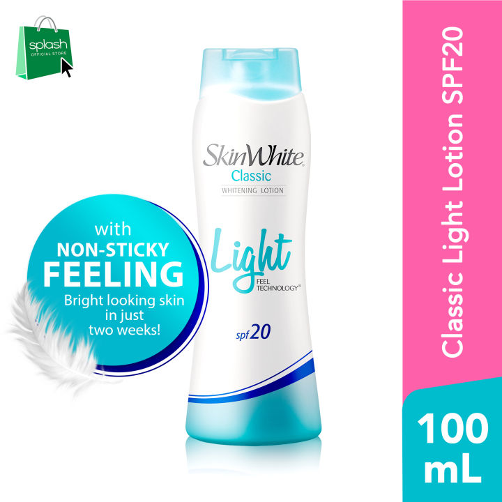 SkinWhite Whitening Lotion Classic Light Non-Greasy Moisturizing SPF20 ...