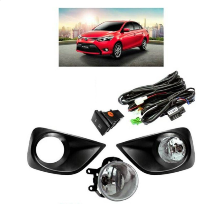 fog lamp fog light Assembly for TOYOTA VIOS gen3 2013 2014 2015 2016 ...