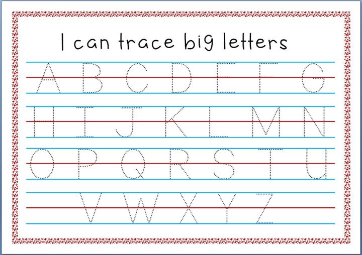 Reusable Write and Wipe Tracing Alphabet Big Letters | Lazada PH