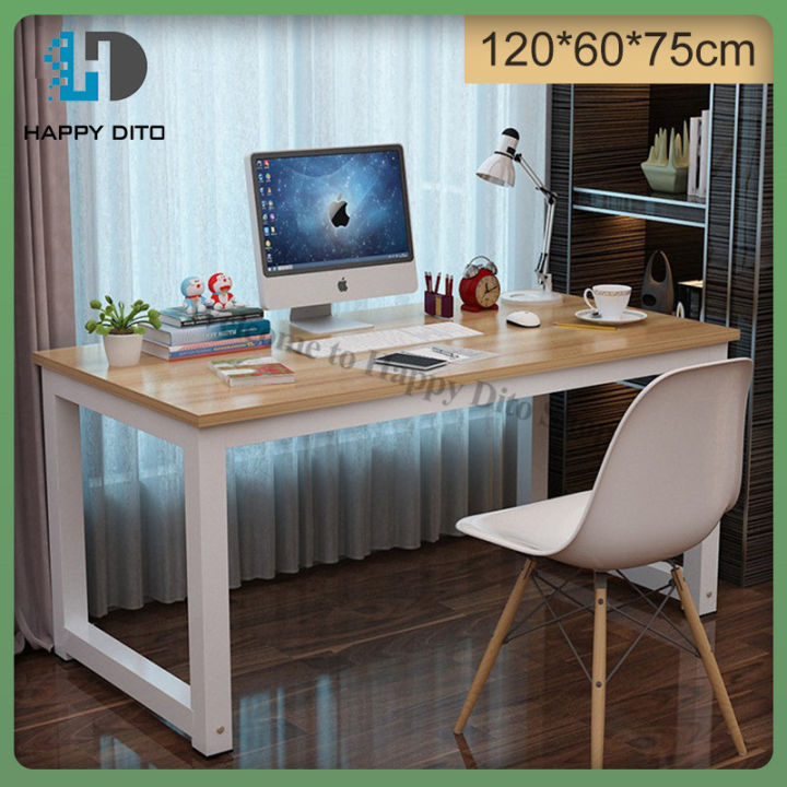 (140cm Large Size)Minimalist Laptop Wooden Table home office desk ...