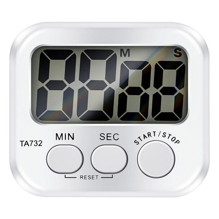 Digital Kitchen Timer, Large Screen Large Font Display, Magnetic Back ...