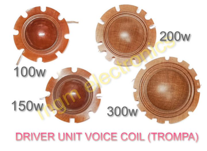 VOICE COIL for Driver Unit (trompa) 100w,150w,200w,300w | Lazada PH