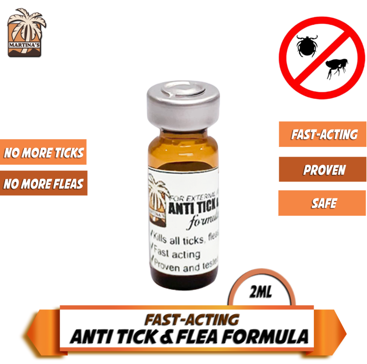 Martina's Anti Tick and Flea Formula - Anti Tick (Garapata) Flea ...