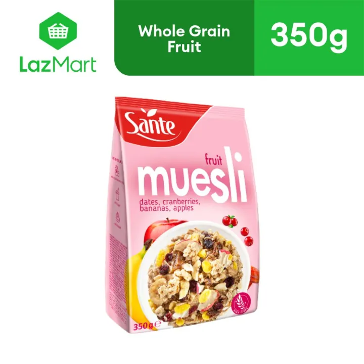 Sante Whole Grain Muesli Fruit 350g | Lazada PH