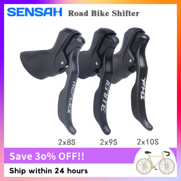 SENSAH IGNITE Road Bike Shifters 2x8 2x9 2x10 Speed Brake Lever 161820 ...