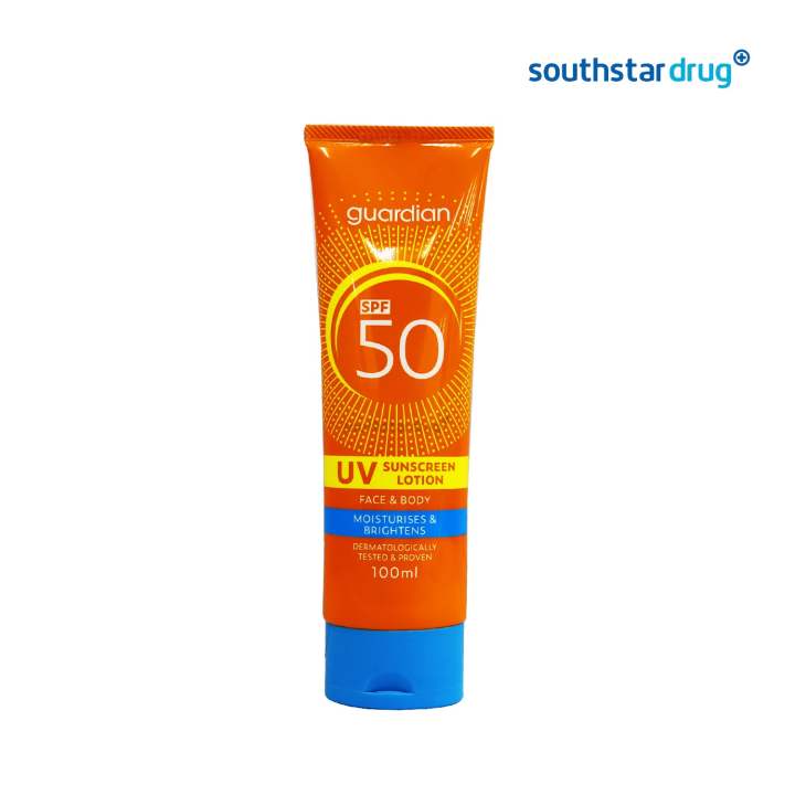 Guardian UV Face & Body SPF50 Tube Sunscreen 100ml | Lazada PH