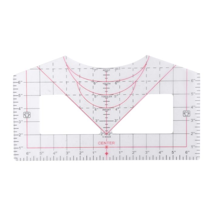 Tshirt Ruler Guide for Vinyl Alignment for Measuring Tool Sewing Tool ...
