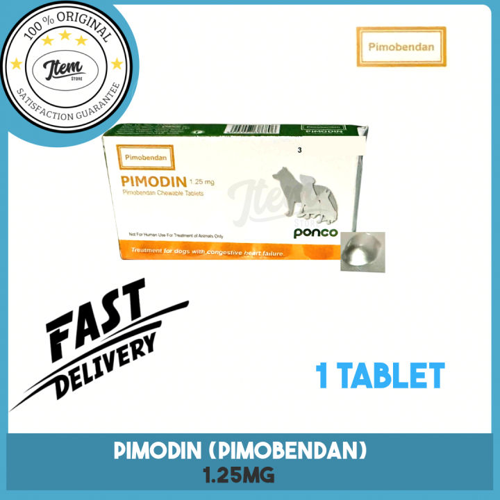PIMODIN (PIMOBENDAN) 1.25MG 1 TABLET | Lazada PH