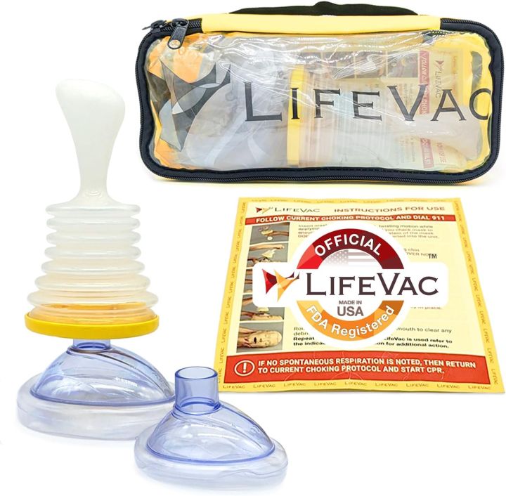 LifeVac Travel Kit: Portable Choking Rescue Device for Children ...