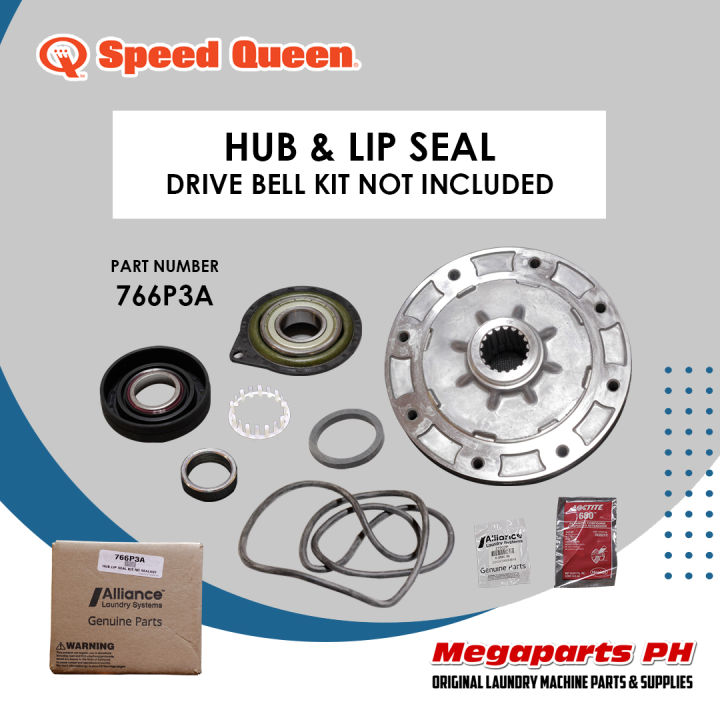 Speed Queen Hub and Lip Seal (Genuine Parts) #766P3A (Speedqueen Parts ...