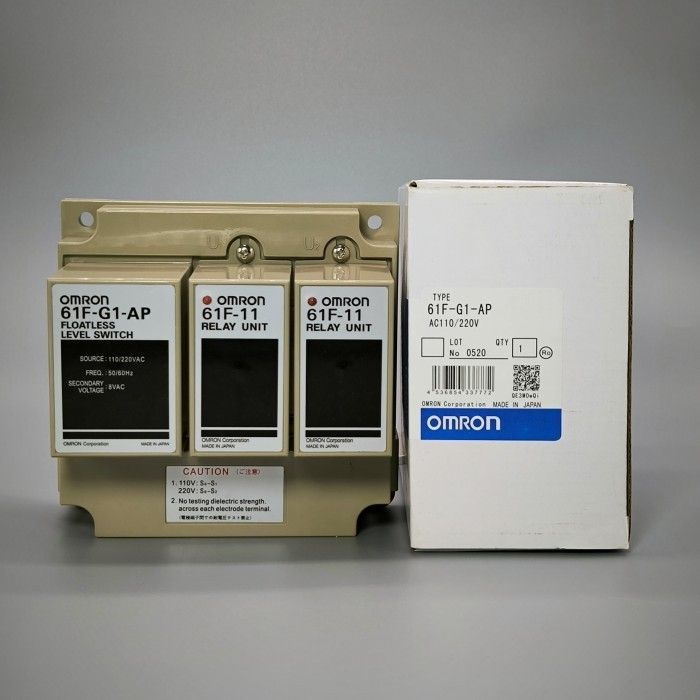 FLOATLESS LEVEL SWITCH WLC 2 TANKI 61F-G1-AP OMRON WATER LEVEL CONTROL ...