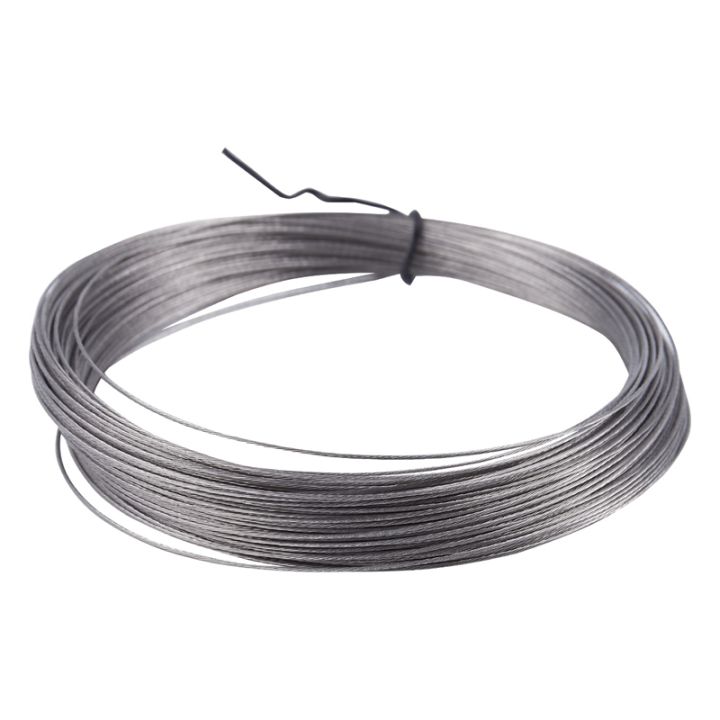 30M 304 Stainless Steel Wire Roll Single Bright Hard Wire Cable, 0.3Mm ...