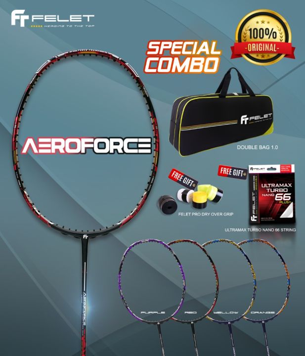 FELET Aero Force Badminton Racket | Lazada