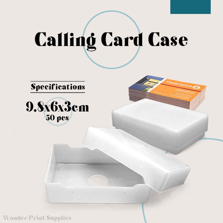 WPS - CALLING CARD CASE 20pcs | Lazada PH