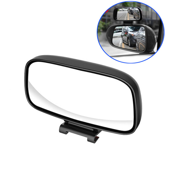 Auxiliary Rearview mirror 360 adjustable degree Wide Angle Side Rear ...