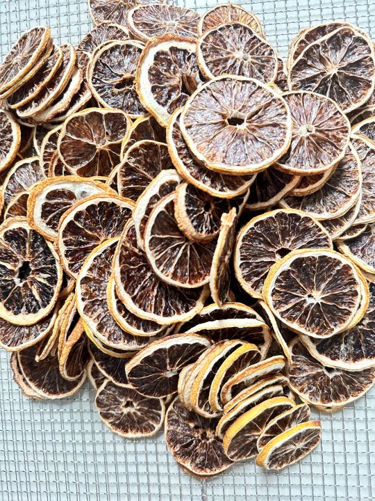Dried Lemon (เลม่อนอบแห้ง) ขนาด 50 กรัม ใช้สำหรับใส่เครื่องดื่มหรือใส่ ...