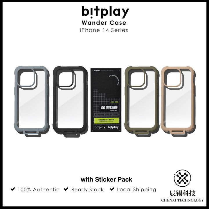 Bitplay Wander Case with Sticker Pack for iPhone 14 Series | Lazada
