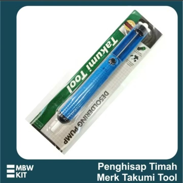 sedotan timah solder alat pompa sedot timah / desoldering pump | Lazada ...