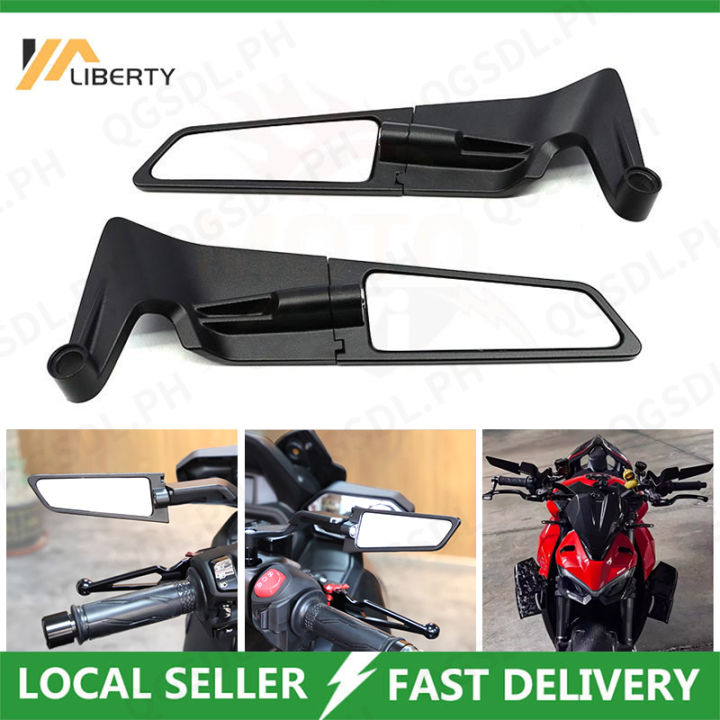 Master the Wind & Road: Aluminum Adjustable Aero Mirrors with ...