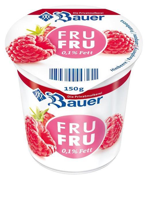 Bauer Fru Fru Raspberry Yogurt 150g | Lazada PH