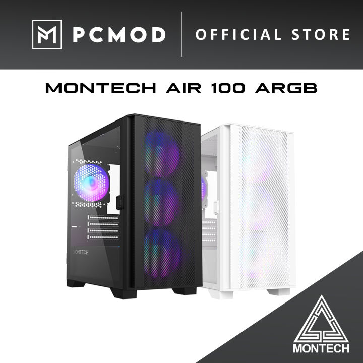 MONTECH AIR 100 ARGB / AIR 100 LITE MATX Casing | PCMOD | Lazada