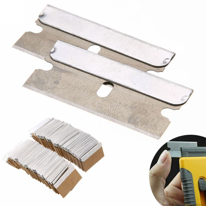 Ocean 100pc Carbon Steel Single Edge Razor Blade Scraper Blades Fish ...