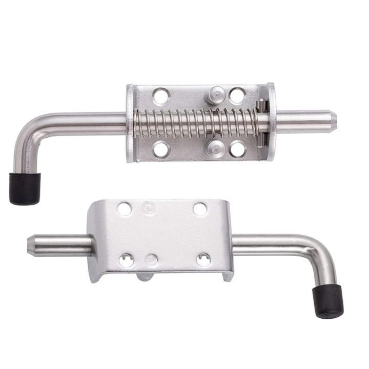 (MZSV) 304 Stainless Steel 6.5inch Spring Pin Latch Lock Assembly for ...