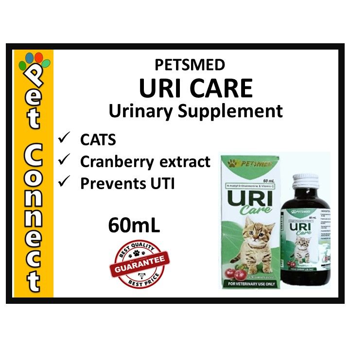 Uri Care 60mL CAT Supplement for Urinary Bladder Kidney Petsmed Uricare ...