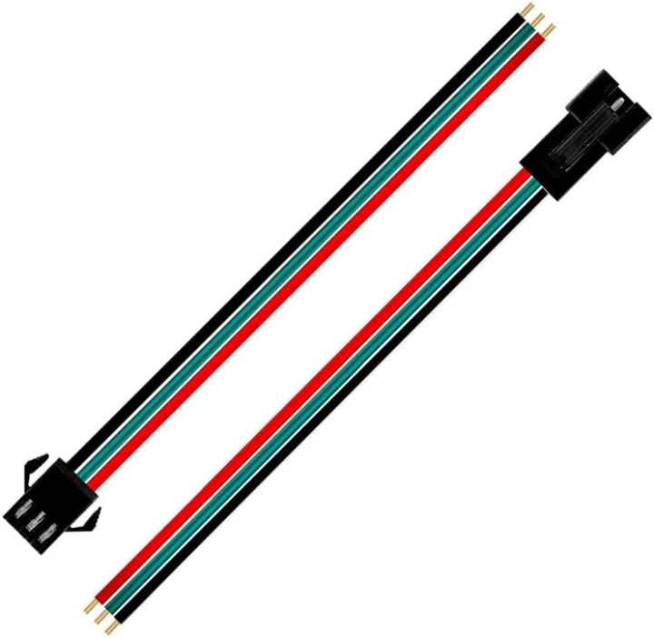 20 Pairs SM JST 3 PIN Wire Connector Cable for WS2812B WS2811 SK6812 ...