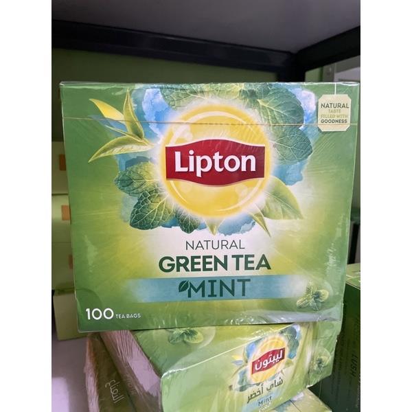【COD】 Lipton Green Tea Mint 100 Teabags | Lazada PH