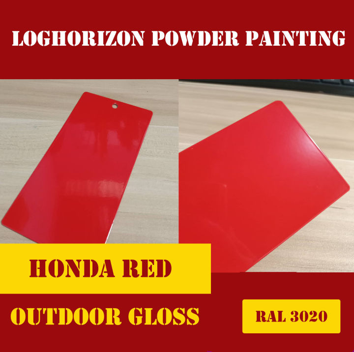 Powder Coating Paint - 1kg Honda Red - OUTDOOR | Lazada PH