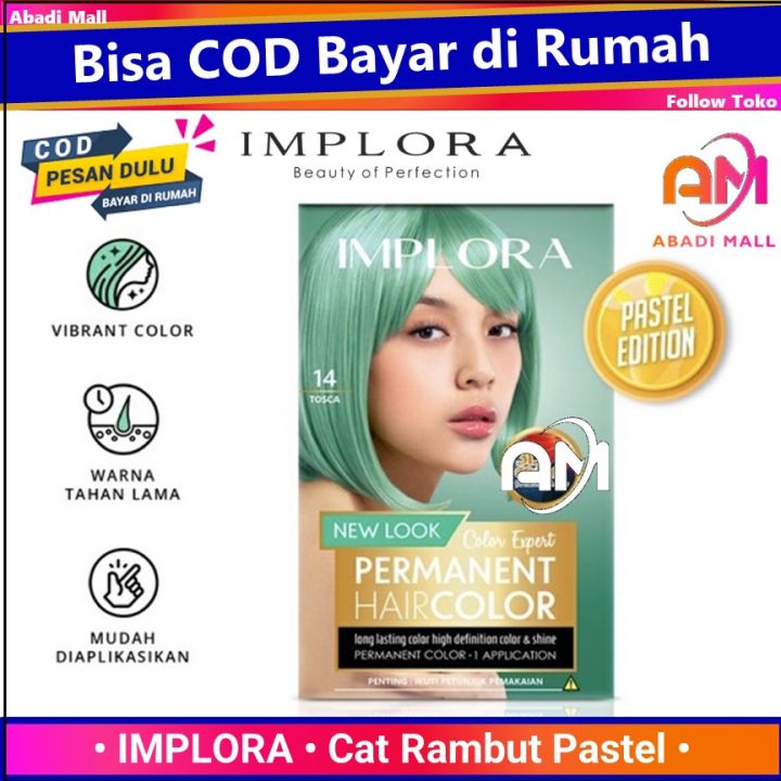 Implora New Permanent Hair Color - Pastel Edition ABADI MALL MEDAN Bisa ...