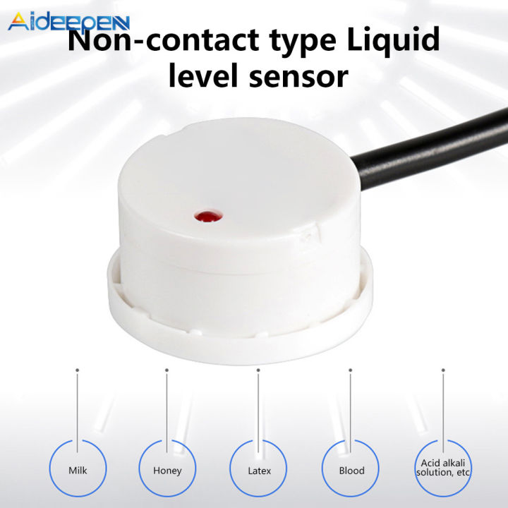 Aideepen Non Contact Liquid Level Sensor Contactless Water Tank Water ... Aideepen Non Contact Liquid Level Sensor Contactless Water Tank Water ...