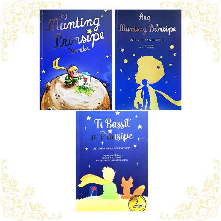 Ang Munting Prinsipe by Antoine De Saint-Exupery (3 Version) by Antoine ...