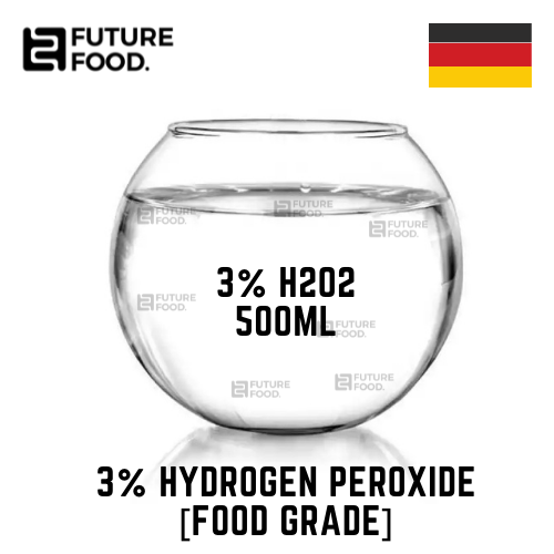 3% Hydrogen Peroxide | 500mL | Food Grade | Germany | Lazada