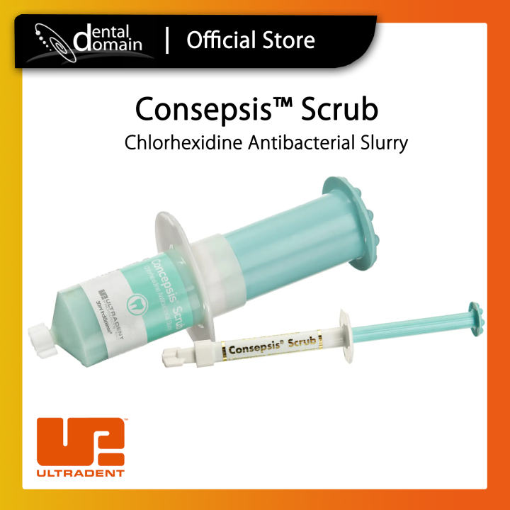 Ultradent Consepsis™ Scrub Chlorhexidine Antibacterial Slurry #Dental ...