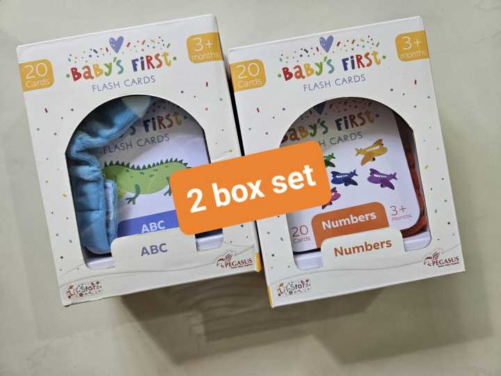 My Baby First Flash cards - Alphabet and Numbers | Lazada Singapore