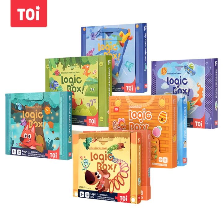 TOI Logic Box Board Game Suitable for Age 3+ Educational Toy Logical ...