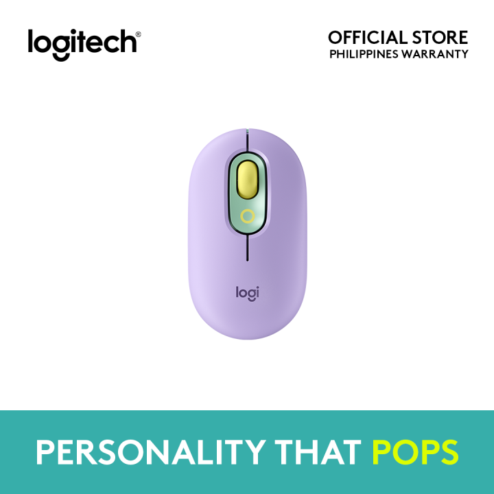 Logitech POP Mouse - Daydream Bluetooth, USB, Multi-Device, OS ...