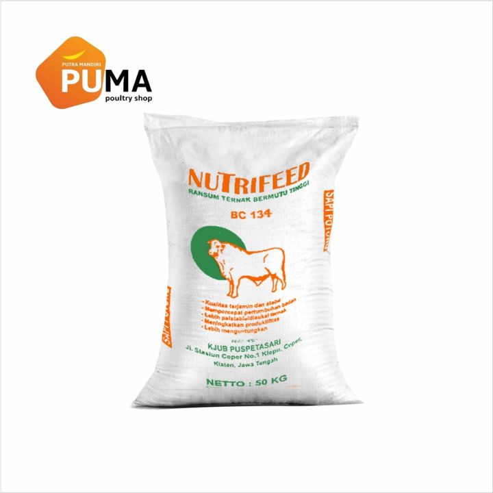 PAKAN SAPI KONSENTRAT NUTRIFEED BC 134 UNTUK PENGGEMUKAN 50 KG | Lazada ...