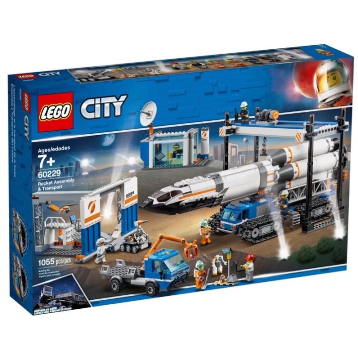 Lego City #60229 Rocket Assembly & Transport (กล่องไม่สวย) | Lazada.co.th