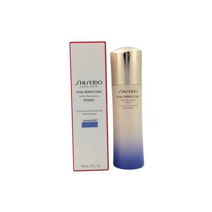 Shiseido Vital Perfection White Revitalizing Emulsion 100ml | Lazada PH